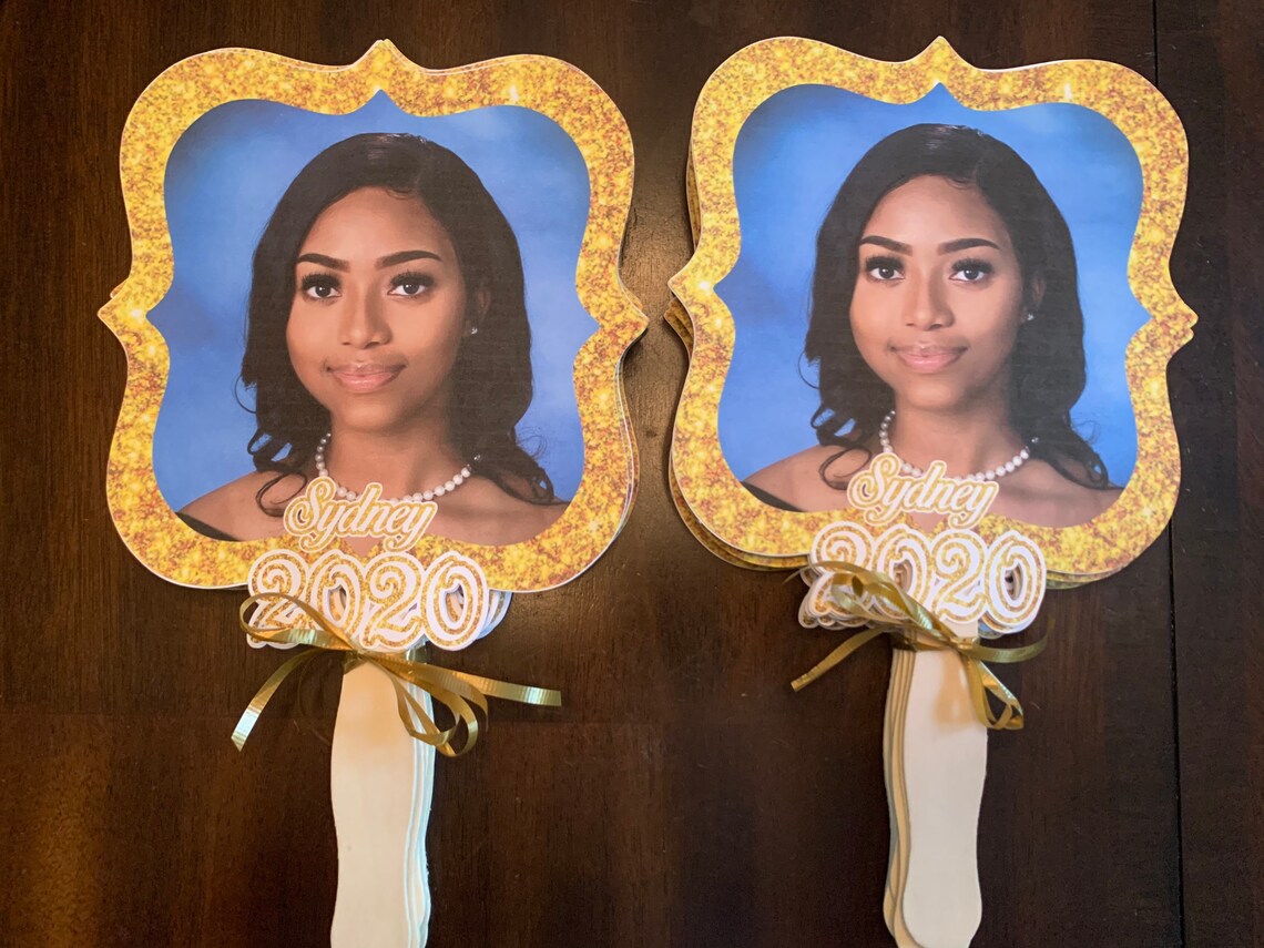Graduation Hand Fans Graduation Favors Class of 2020 Event - Etsy