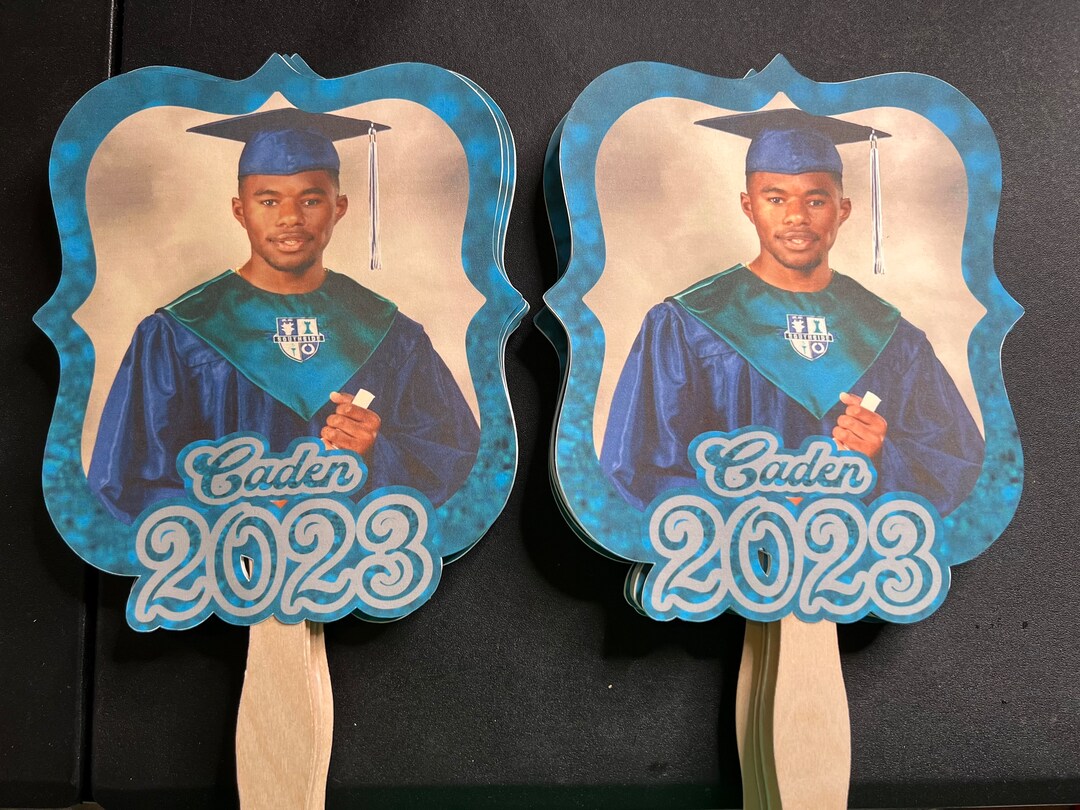 Graduation Hand Fans, Graduation Favors, Class of 2024, Event Fans ...