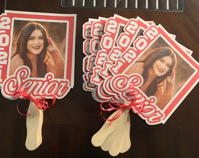 Graduation Fans, Graduation Favors, Class of 2024, Event Fans, Custom ...