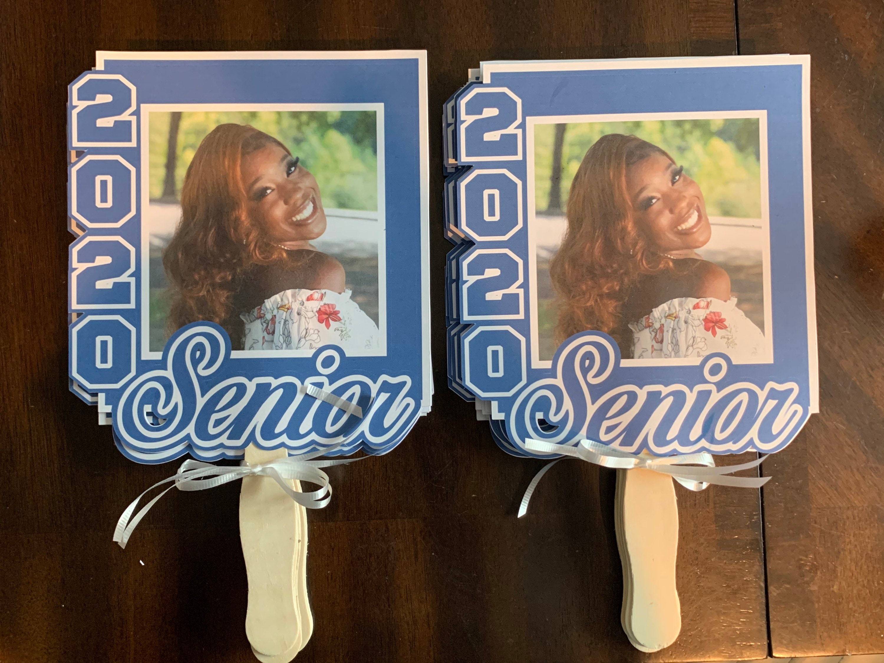 Graduation Fans Graduation Favors Class of 2021 Event Fans | Etsy