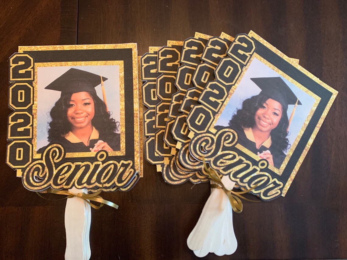 Graduation Fans Graduation Favors Class of 2023 Event Fans - Etsy