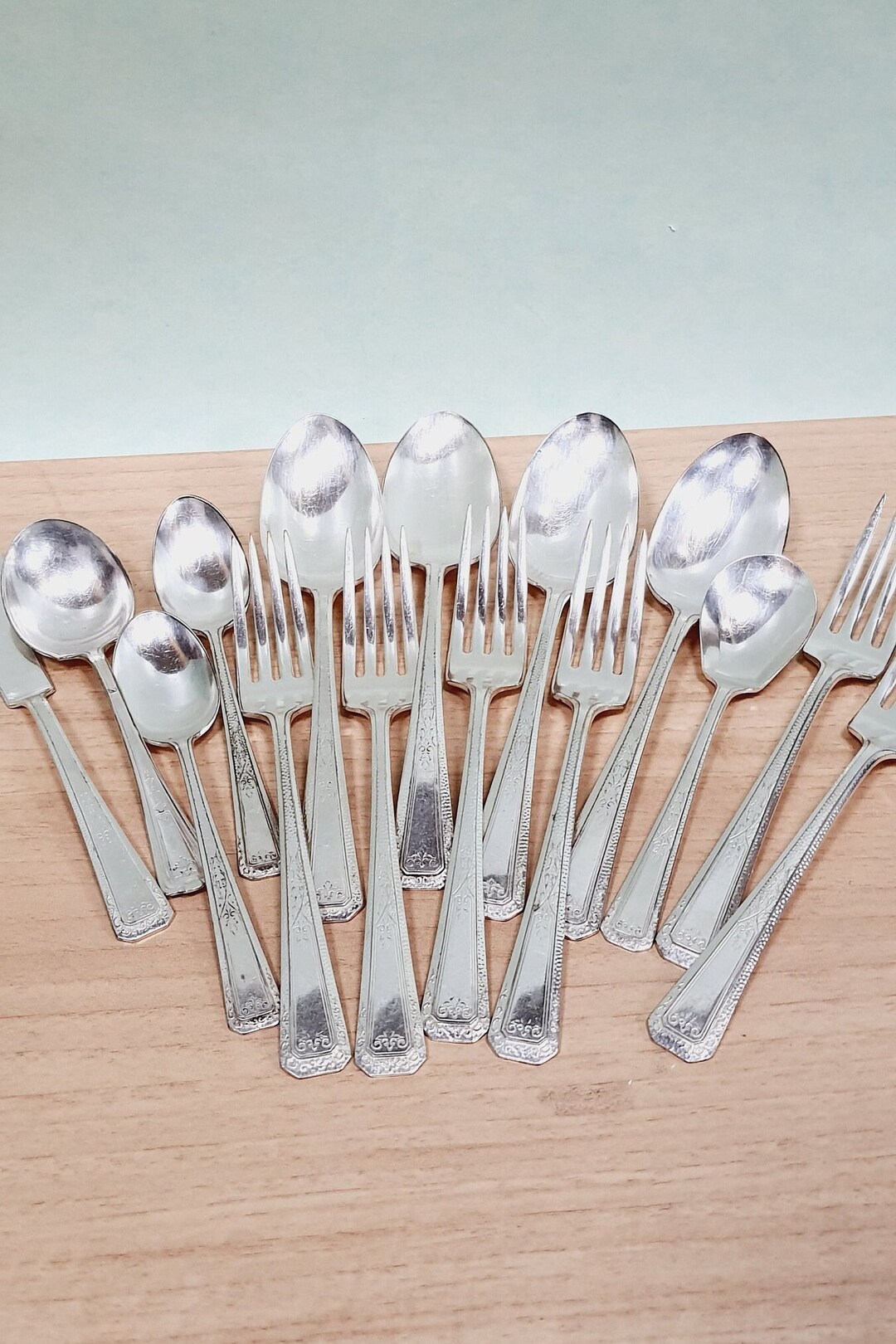 15 Piece 1881 Rogers Flatware Set, Vintage Rogers, Rogers Flatware ...