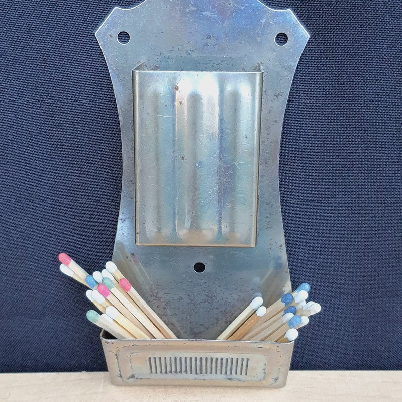Wall Match Holder - Etsy
