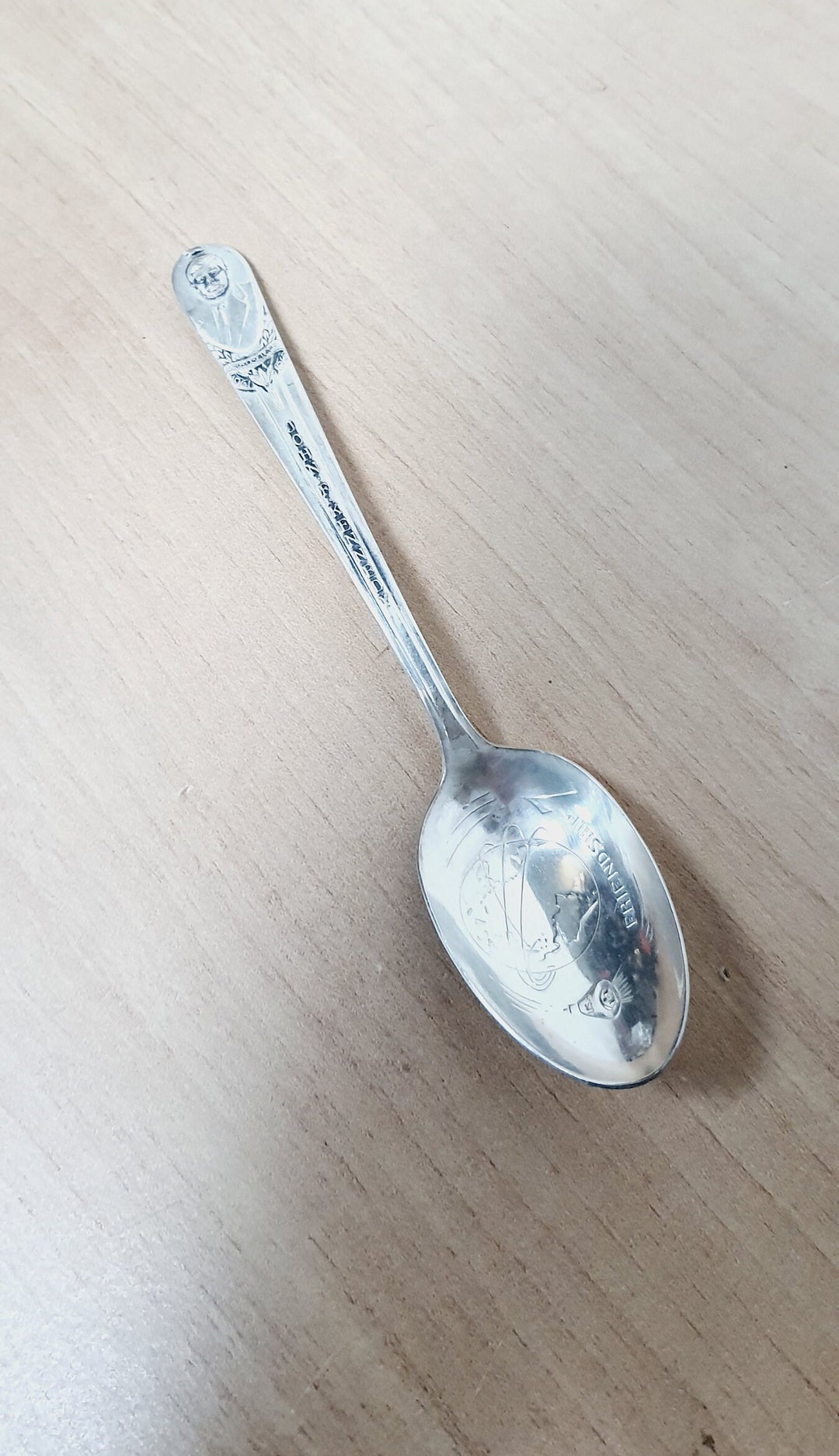 Wm Rogers MFG John F Kennedy Souvenir Spoon Collector Spoon, Friendship ...