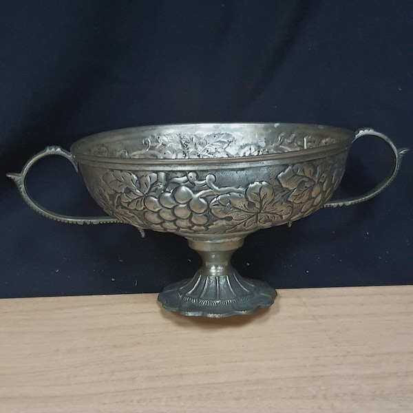 Antique Silver Candy Bowl - Etsy