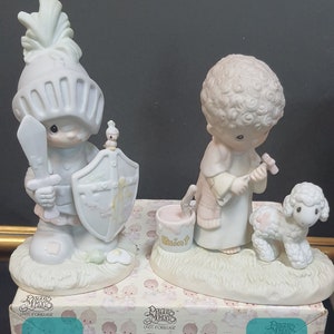 Precious Moments Figurines Collection Vintage Porcelain Statue, Enesco ...