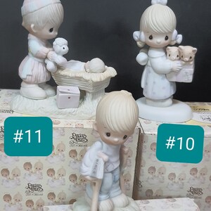 Precious Moments Figurines Collection Vintage Porcelain Statue, Enesco ...
