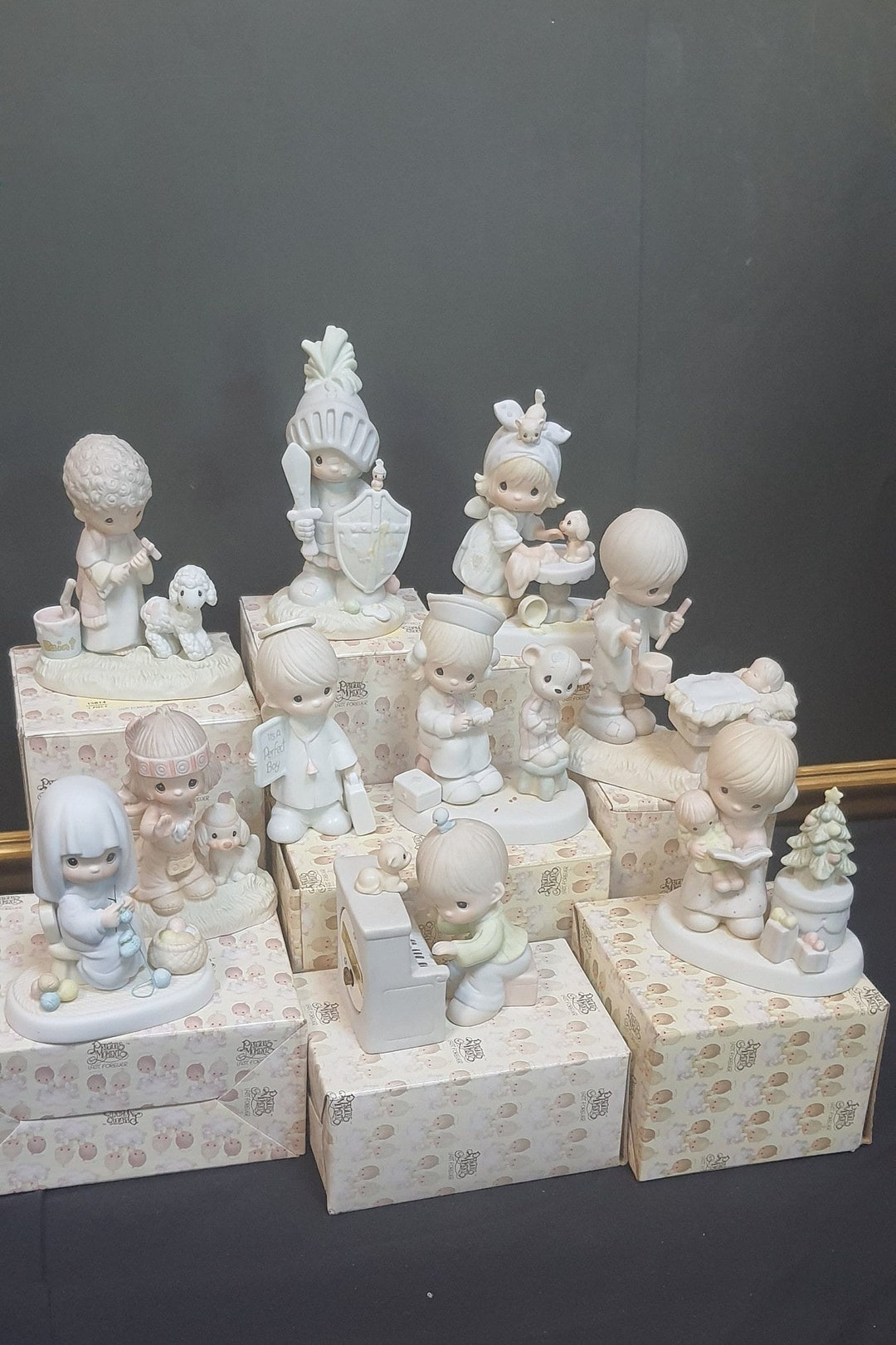 Precious Moments Figurines Collection Vintage Porcelain Statue, Enesco ...