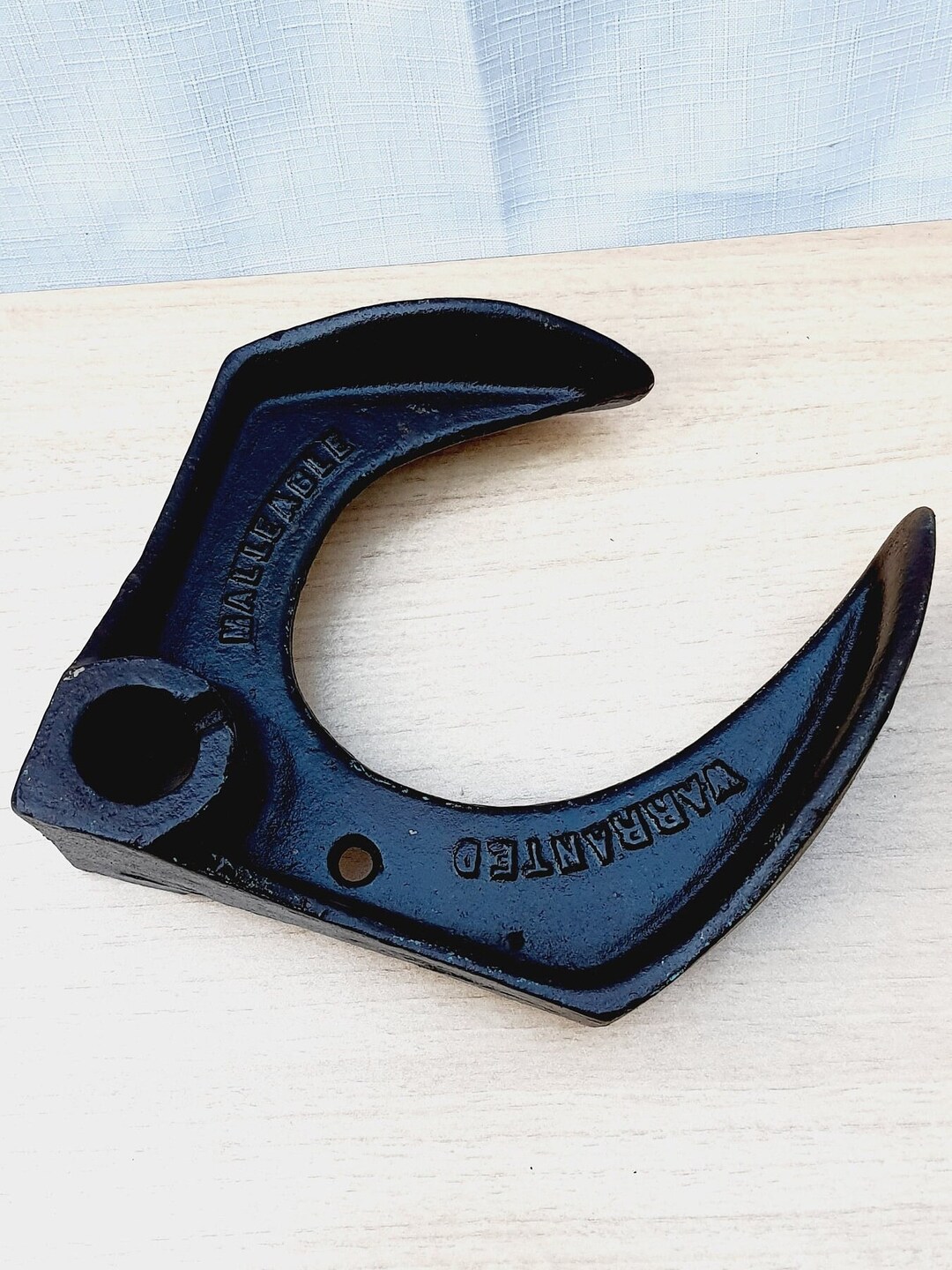 Antique Cast Iron Cobbler Double Shoe Form, Warranted Malleable Shoe ...