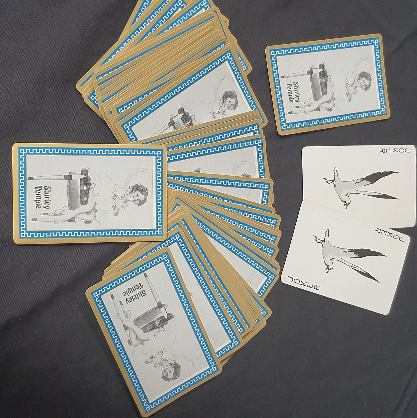 Vintage Shirley Temple Playing Cards Full Set - Etsy
