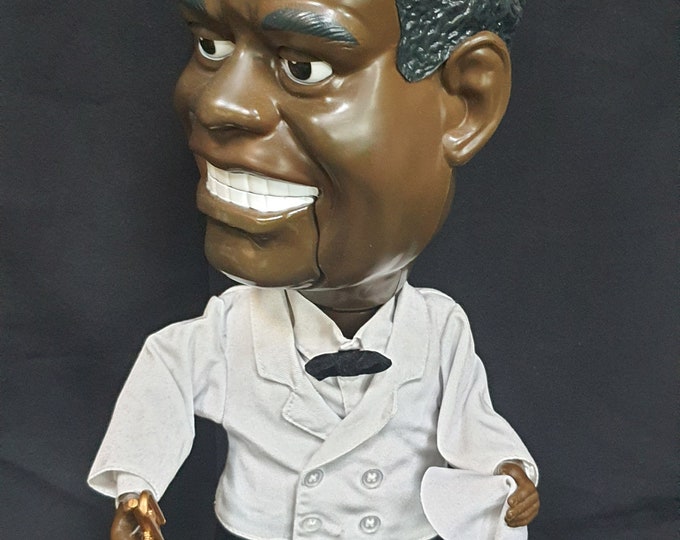 19" Vintage Louis Armstrong Singing Doll Figure Collector Doll ...