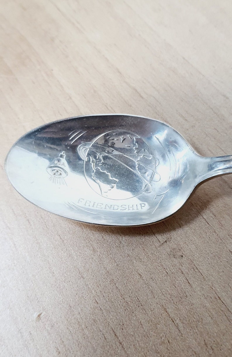 Wm Rogers MFG John F Kennedy Souvenir Spoon Collector Spoon, Friendship ...