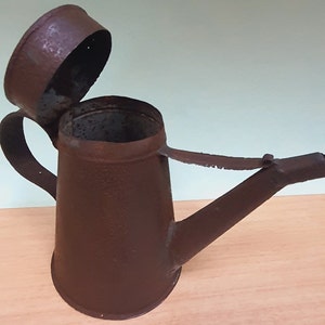 Antique Oil Pitcher, Vintage Teapot, Watering Can, Pitchers, Oil Pourer ...