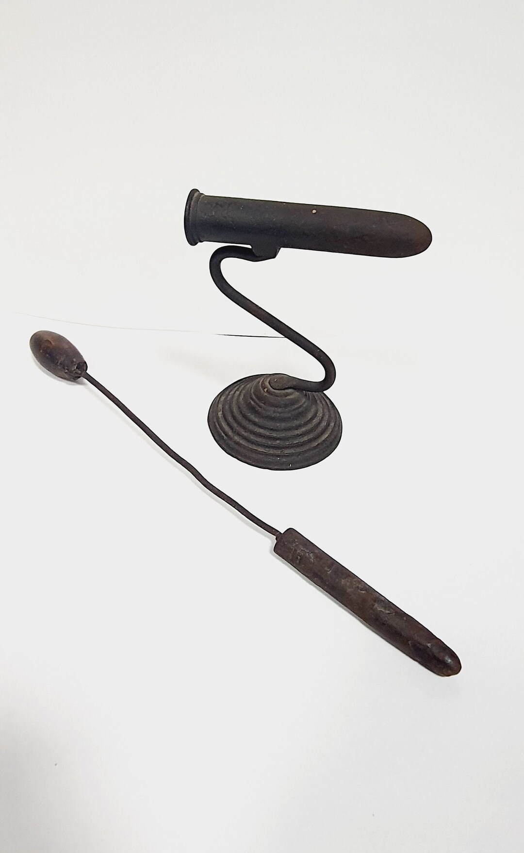 Antique Victorian Goffering/tally Cast Iron Scottish Goffering Iron ...