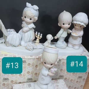 Precious Moments Figurines Collection Vintage Porcelain Statue, Enesco ...