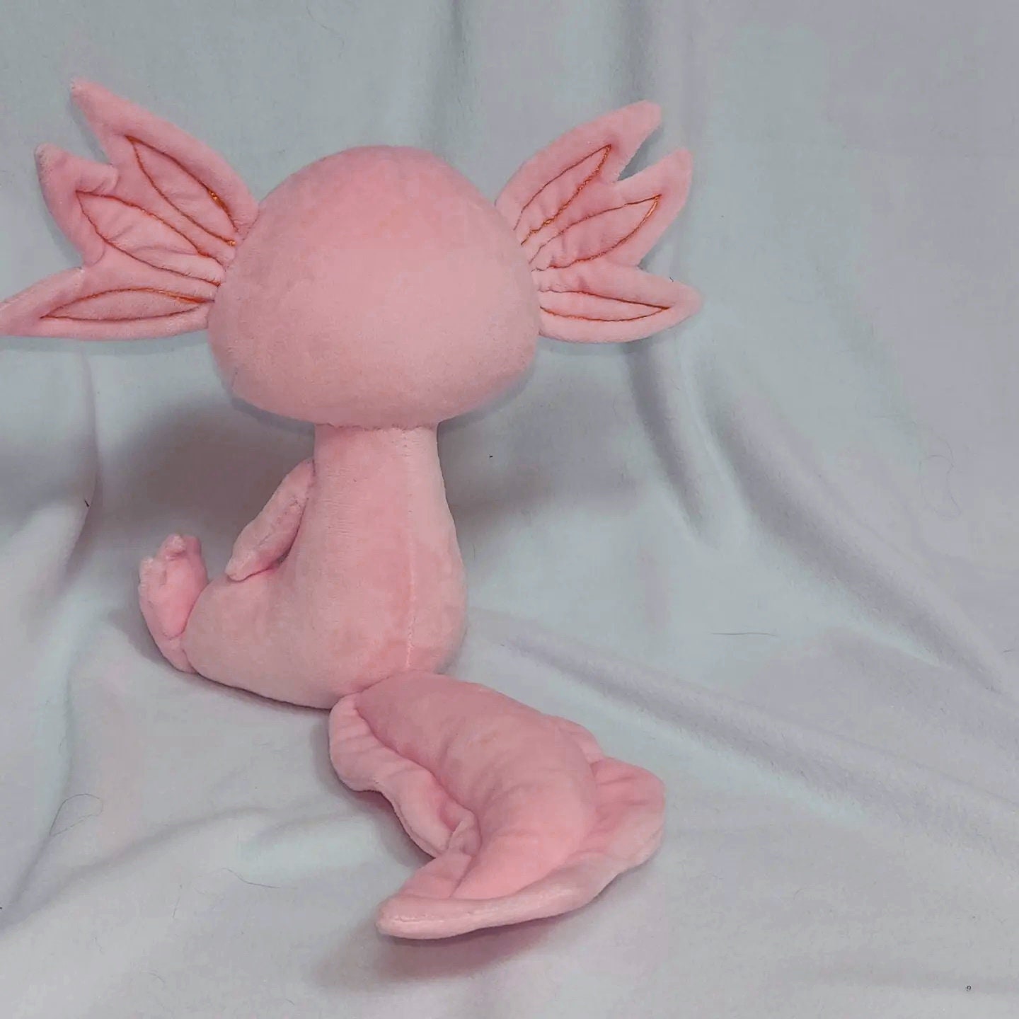 Plush Axolotl Amphibian. Handmade Soft Toy. Buy Axolotl - Etsy