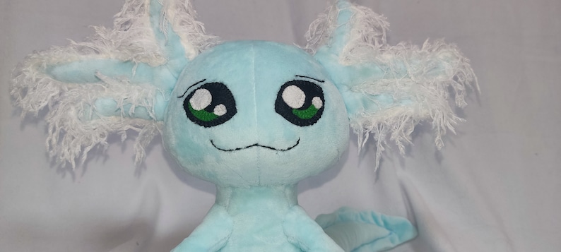 Plush Axolotl Amphibian. Handmade Soft Toy. - Etsy