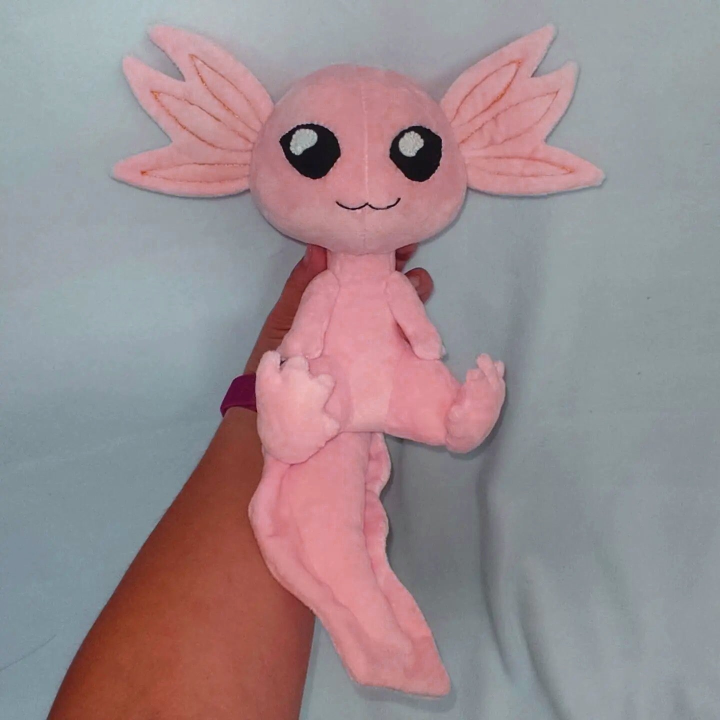 Plush Axolotl Amphibian. Handmade Soft Toy. Buy Axolotl - Etsy