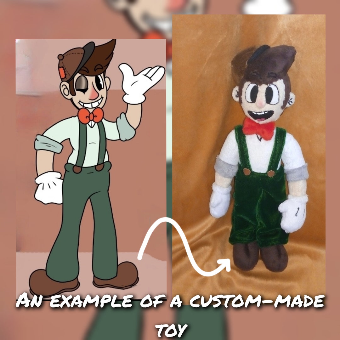 Toy Commission. Personalized Plush Doll. - Etsy