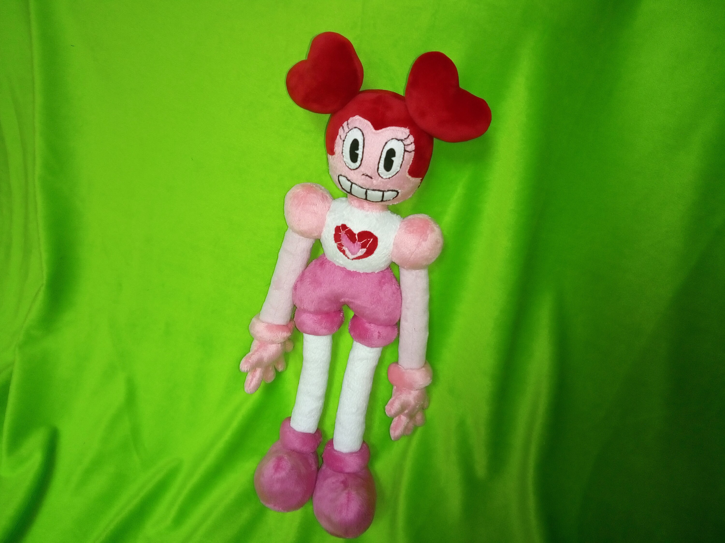 This is an example of a plush toy Spinel plush toy from Steven | Etsy