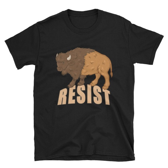 Bison Buffalo Resist National Parks Short-sleeve Unisex - Etsy
