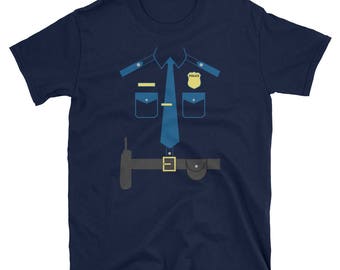 Cop Shirt Costume - Etsy