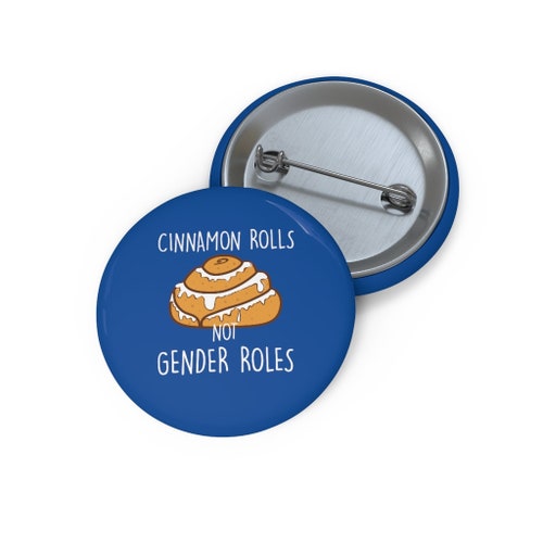 Sushi Rolls Not Gender Roles Enamel Pin Feminist Pin Badge - Etsy