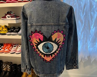 Evil Eye Jacket | Etsy