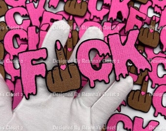 Middle Finger Patch - Etsy