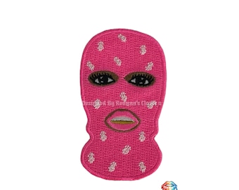 Embroidered Ski Mask Patch - Etsy