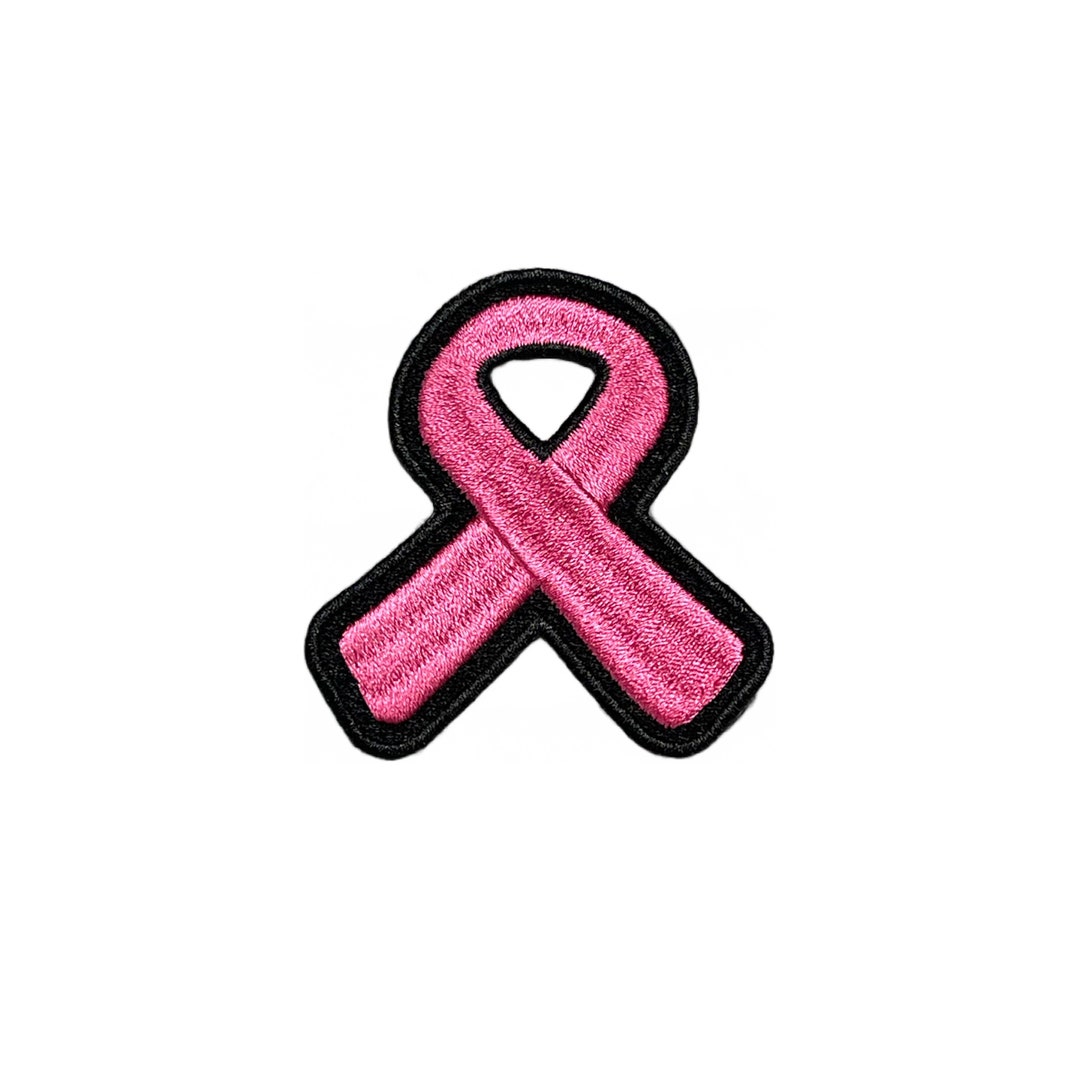 1-piece Breast Cancer Awareness Ribbon Patch Breast Cancer - Etsy