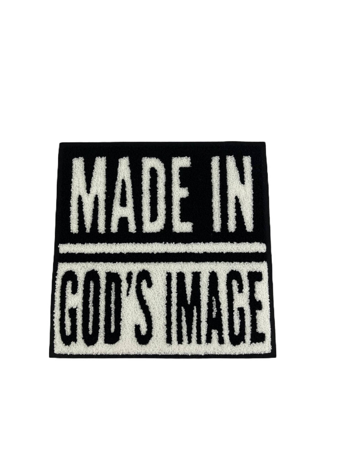 1-piece Made in Gods Image Patch 8 Chenille Sew-on Patch - Etsy