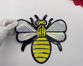 Large Bee Patch - Etsy