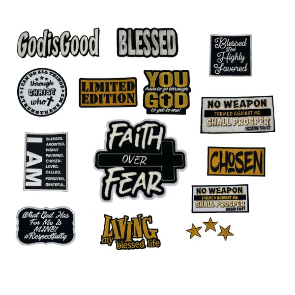 Christian Patches for Jackets - Etsy