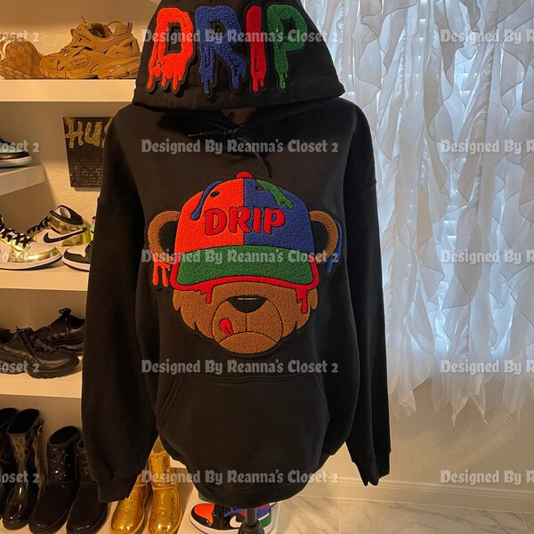 Drip Hoodie - Etsy
