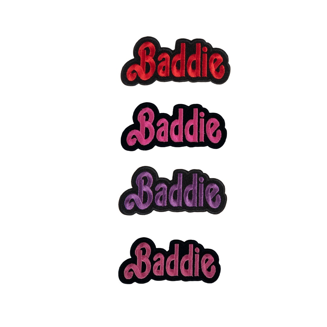 1-piece Baddie Patch 3 Embroidered Iron-on Patch - Etsy