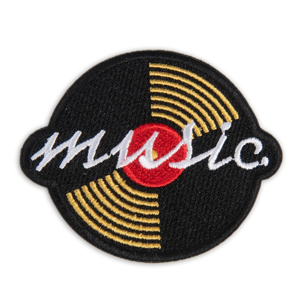 1-piece Vintage Music Record Patch Music Patch 3 - Etsy