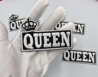 Queen Iron on Patch | Etsy