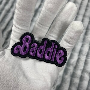 1-piece Baddie Patch 3 Embroidered Iron-on Patch - Etsy
