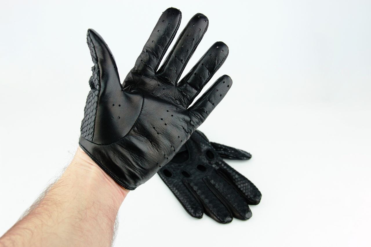 LIMITED Python Driving Gloves +GIFT, Luxury Leather Unisex Gloves ...