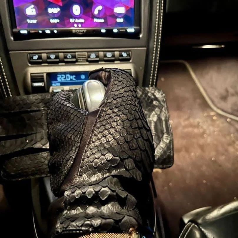 LIMITED Python Driving Gloves +GIFT, Luxury Leather Unisex Gloves ...