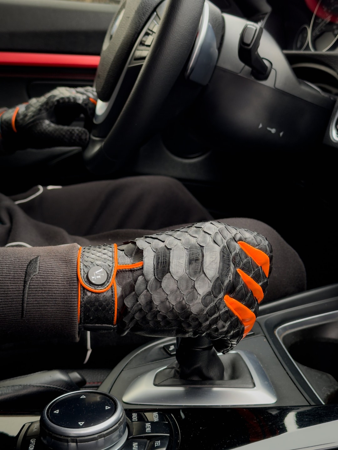 Limited Python Driving Gloves, Luxury Leather Unisex Gloves, Driving ...