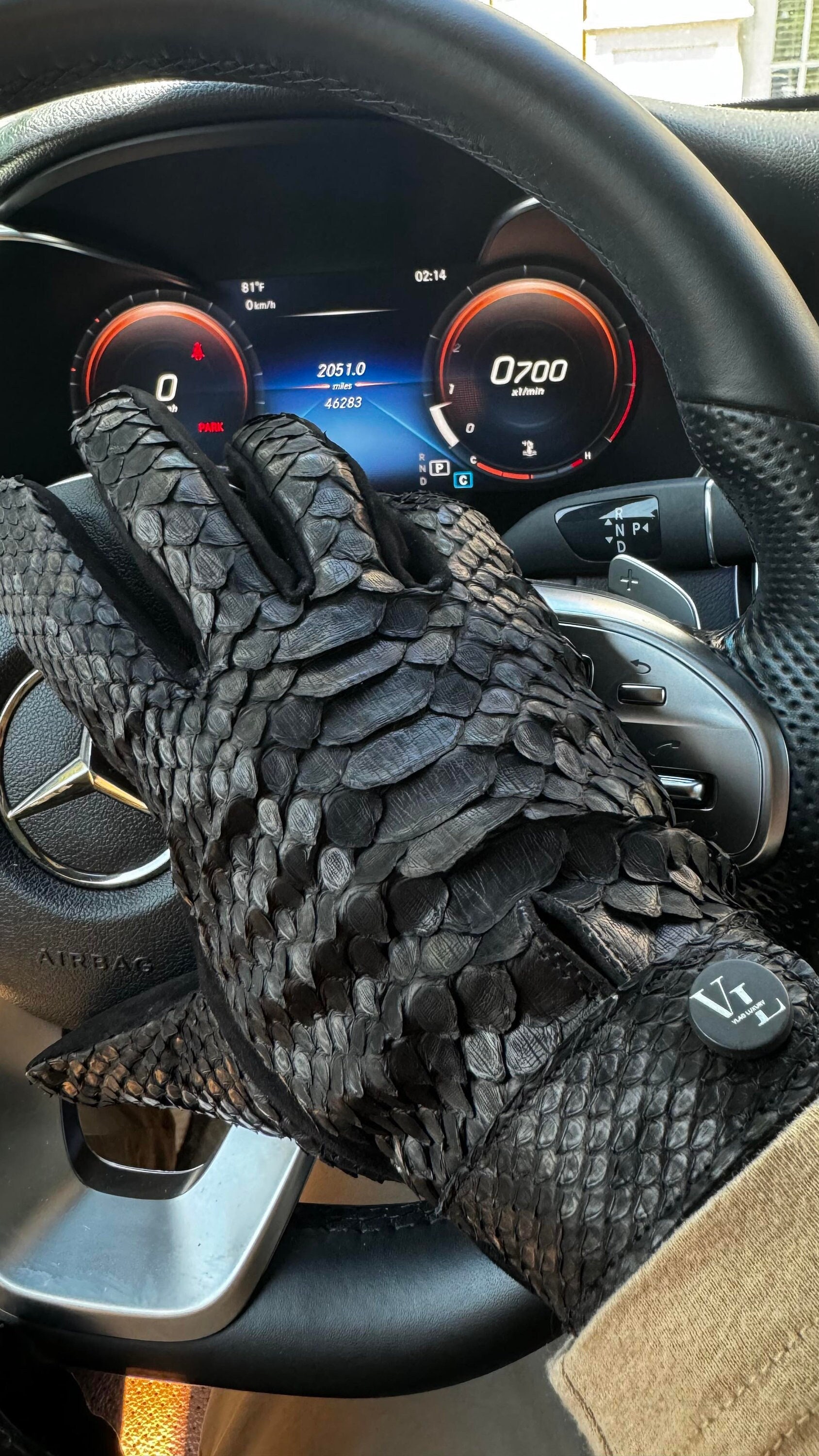 Python Driving Gloves, Luxury Leather Unisex Gloves, Driving Gloves. - Etsy