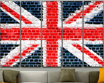 Union Jack Art | Etsy