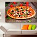 Pizza Digital Print Cafe Wall Art Pizza Canvas Food Home Decor - Etsy