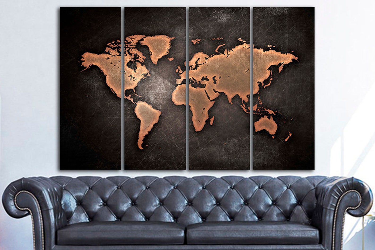 World Map Print Art World Map Print World Map Art World Map on - Etsy