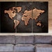 World Map Print Art World Map Print World Map Art World Map on - Etsy