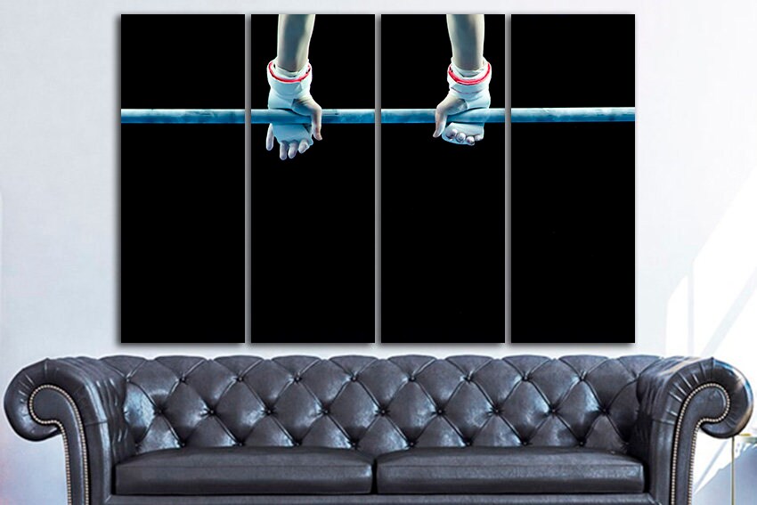 Gymnastics Art Gymnast Hands Canvas Sport Wall Art Workout Wall Decor ...