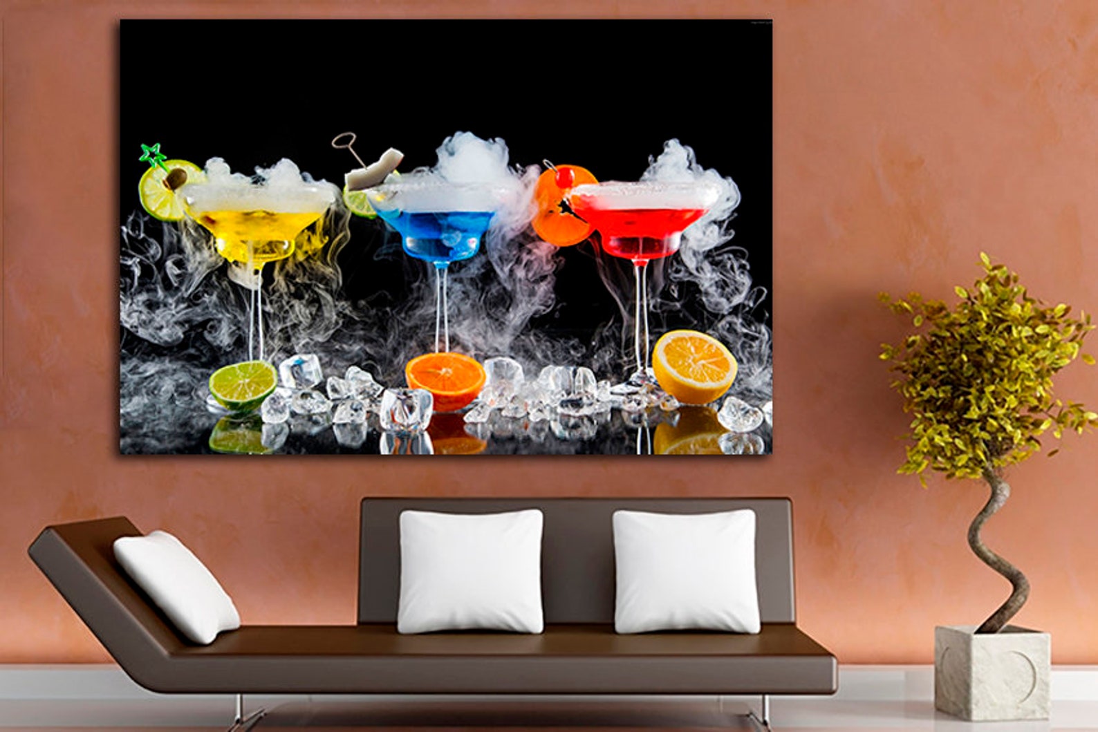 Cocktail Print Gallery Wall Set Cocktail Wall Art Cocktail | Etsy