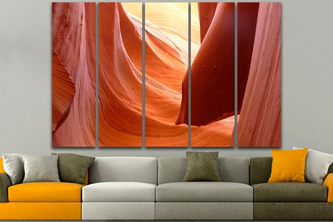 Lower Canyon Art Antelope Canyon Southwestern Arizona Rock Wall Print ...